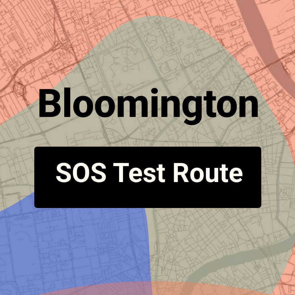 Bloomington, Illinois SOS Driving Test Routes – DriveTestRoutes.com