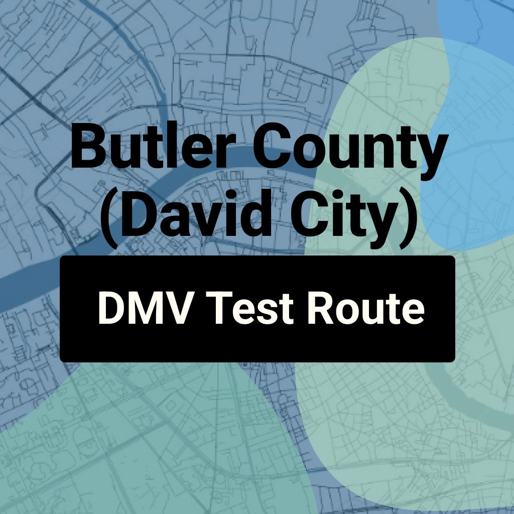 Butler County (David City), Nebraska DMV Driving Test Routes ...