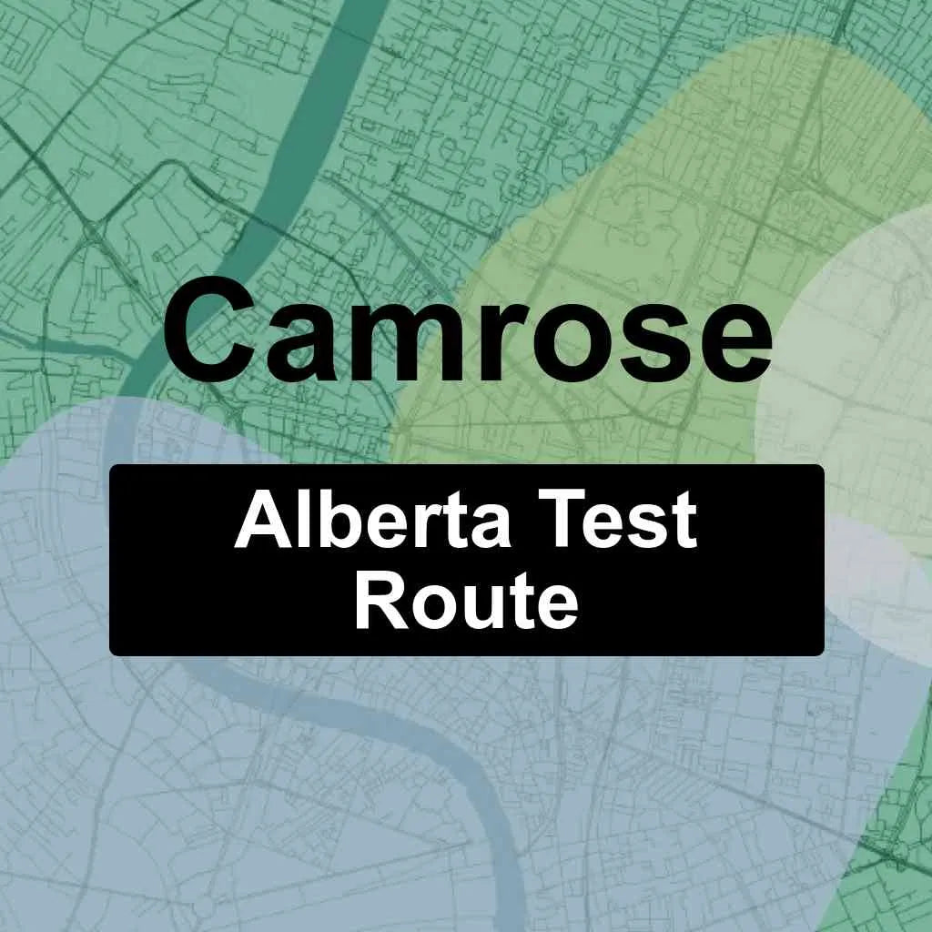 Camrose, Alberta AMA Driving Test Routes – DriveTestRoutes.com