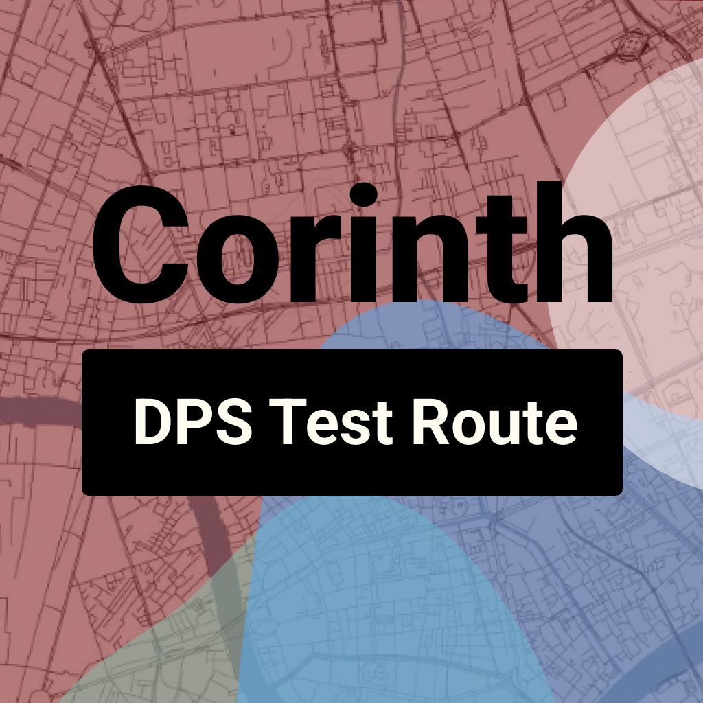 Corinth DPS, Mississippi DMV Driving Test Routes – DriveTestRoutes.com