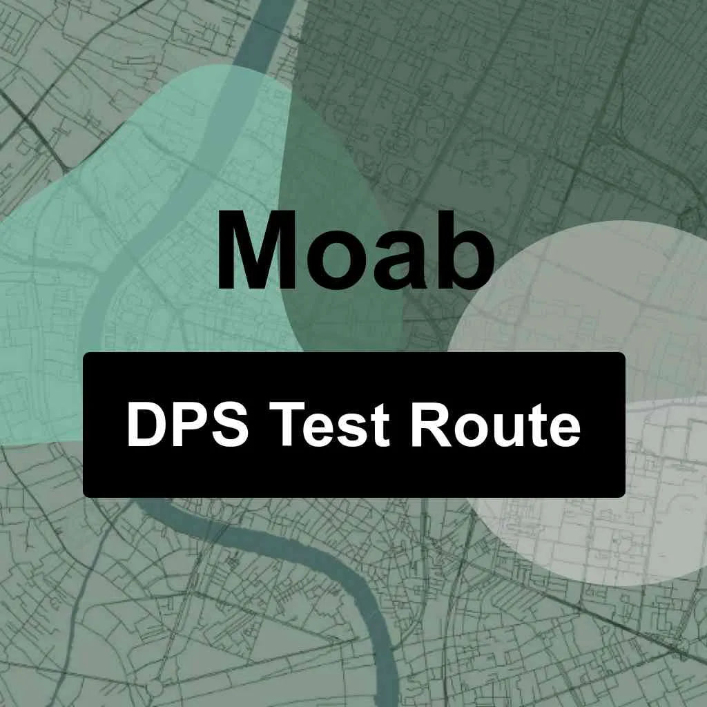 Moab, Utah DPS Driving Test Routes – DriveTestRoutes.com