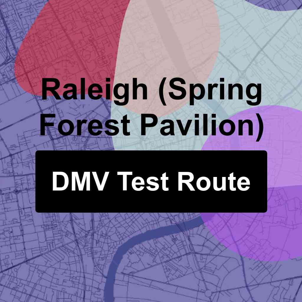 Raleigh, North Carolina DMV Driving Test Routes – DriveTestRoutes.com