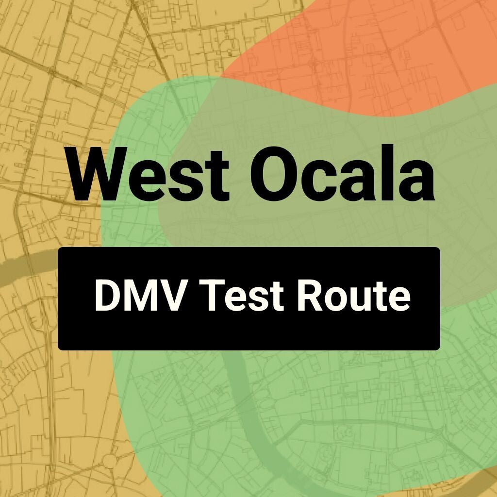 West Ocala, Florida DMV Driving Test Routes – DriveTestRoutes.com