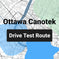 Ottawa Canotek G2 & G Drive Test Centre Routes – DriveTestRoutes.com